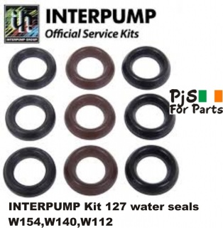 Interpump Water seals Kit 127 W97 - W112 - W124 - W140 W154 - W954 ...