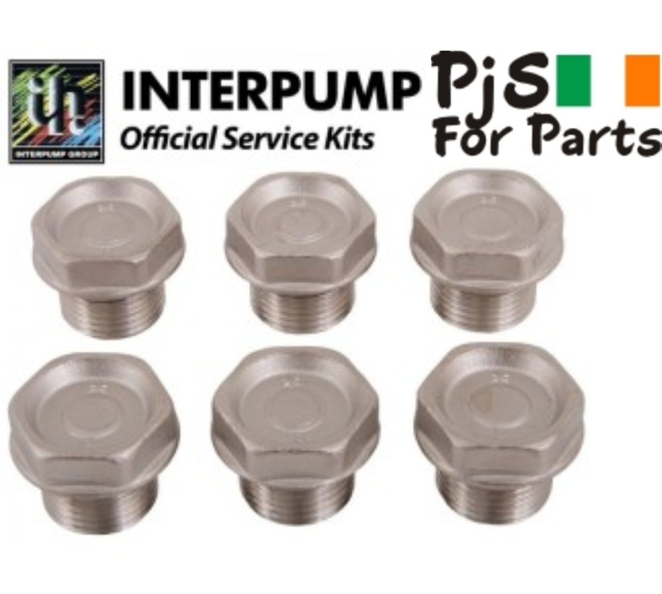 Interpump kit 5 Valve caps WS201,202,others - Pjs for parts