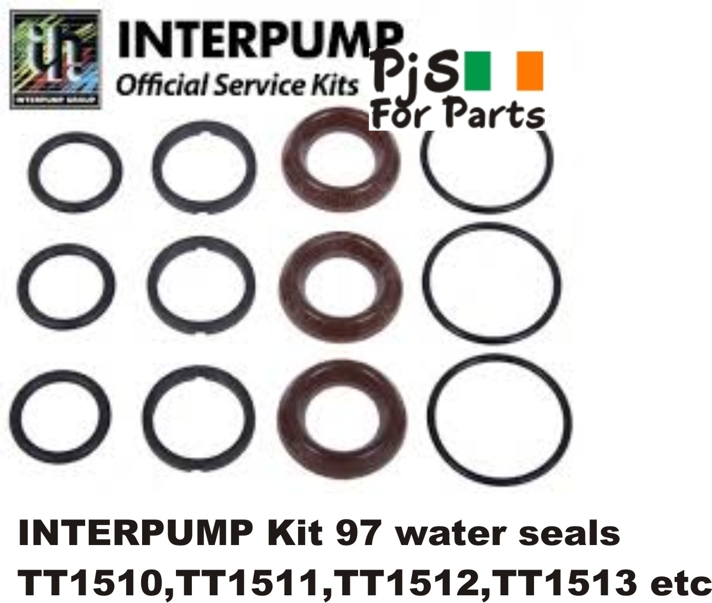 INTERPUMP KIT 97 water seals suits M51042 - M51062 W1507 - WW1508 ...