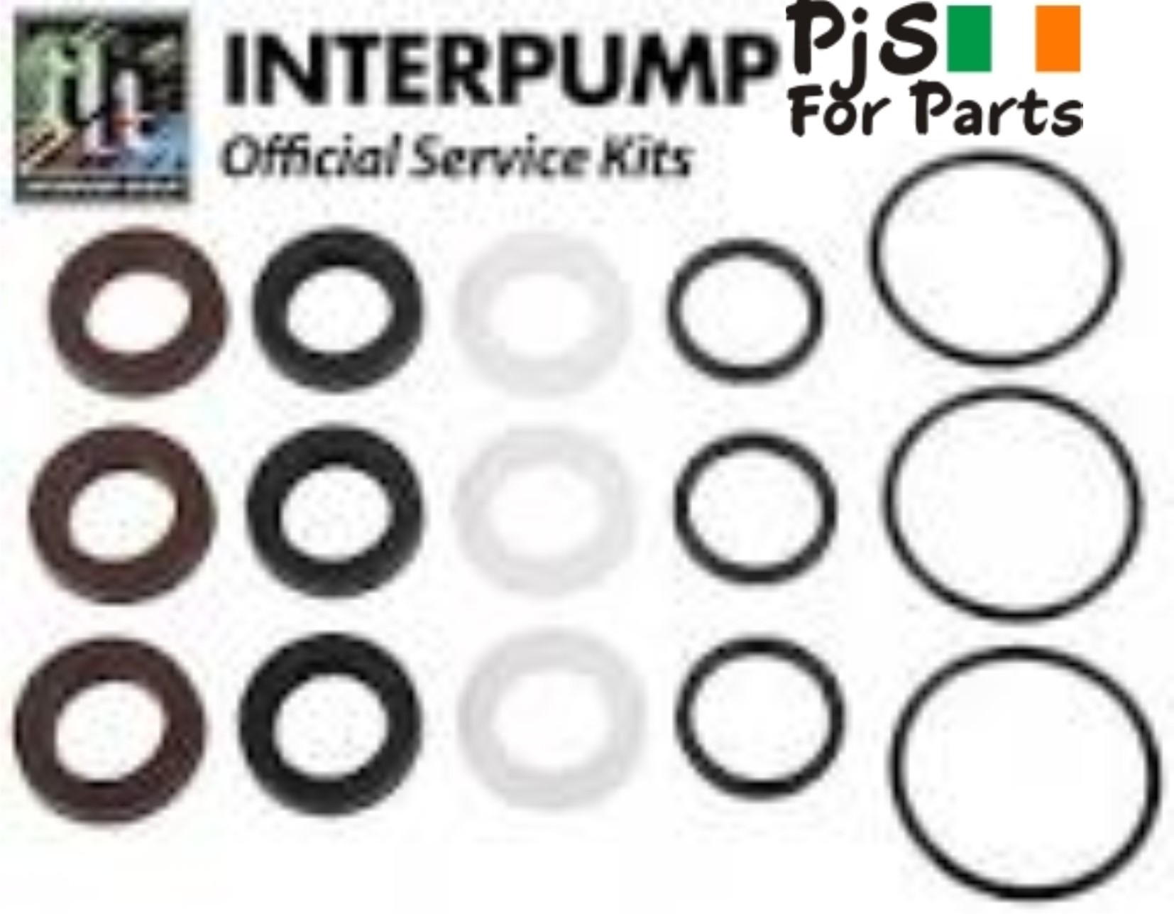 Interpump Kit No. 272 water seals - Pjs for parts