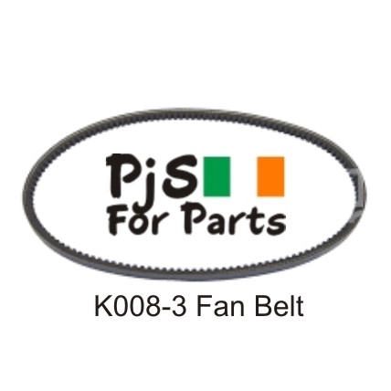 Kubota K008-3 Fan Belt - Pjs for parts