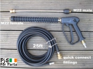 Hose and Lance Set with quick connect fittings - Pjs for parts