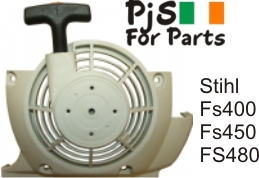 stihl FS400 FS450 FS480 recoil starter - Pjs for parts